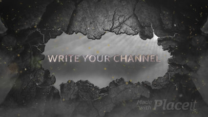 Placeit - Intro Video Maker with Wall Breaking Animations Inspired by ...