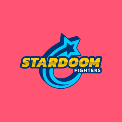 Placeit - Fun Logo Maker for a Fighting Video Game