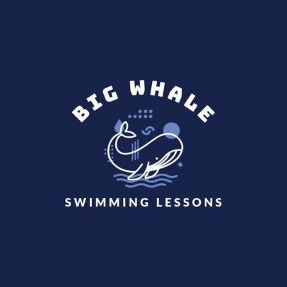 Placeit - Swimming Logo Maker for Swimming Lessons