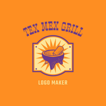 Placeit - Online Logo Maker for Tex Mex Restaurants