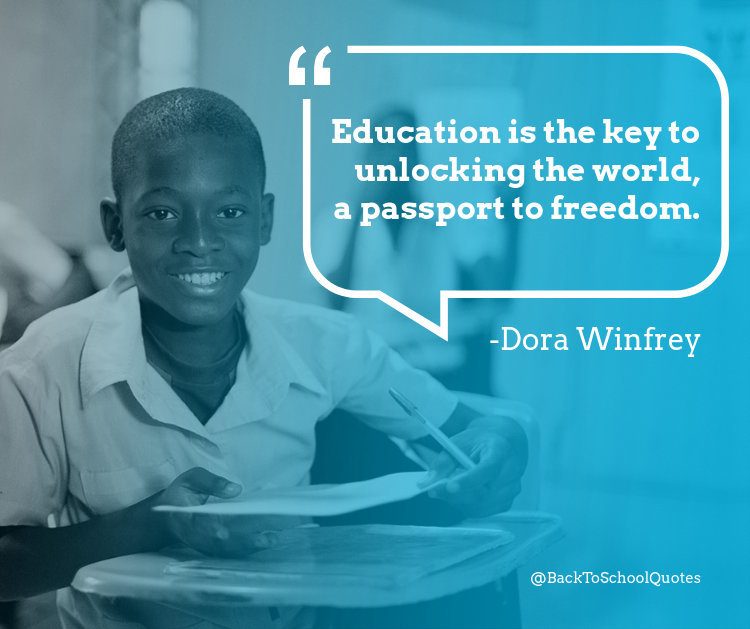 Placeit - Inspirational Back-To-School Themed Quote Picture Template