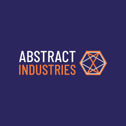 Placeit - Abstract Logo Maker for an Industrial Company