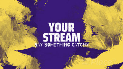 Placeit - Twitch Stream Overlay Video Maker With Loop Animations