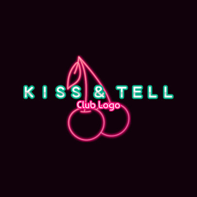 Placeit - Nightclub Logo Maker with a Hot Neon Style