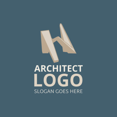 Placeit - Architecture Firm Logo Generator with an Abstract Structure ...