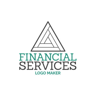 Placeit - Minimalist Logo Template for a Financial Services Agency