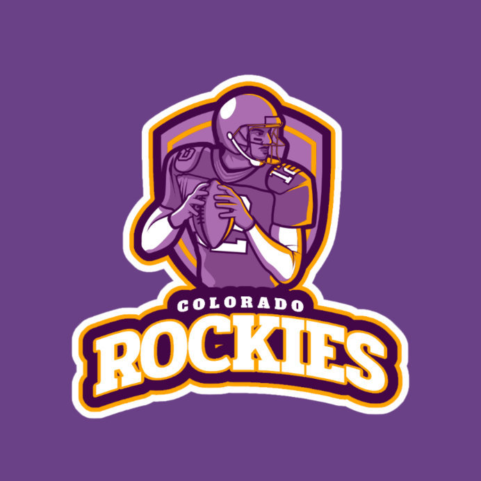Placeit - Sports Logo Generator for NFL Fans Featuring a Football ...