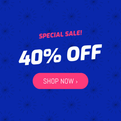 Placeit - Online Banner Maker with Firework Graphics