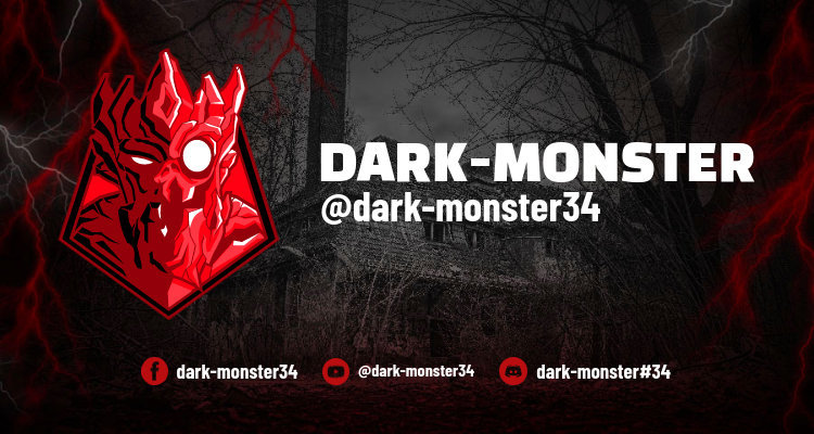 Placeit - Twitch Banner Design Template for Horror Gaming