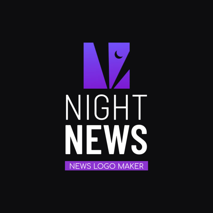 Placeit - News Logo Maker with Searchlight Graphics