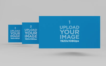 Placeit - Multiple Website Screen Mockup Featuring a Plain Background