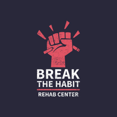 Placeit - Online Logo Maker for a Recovery Center Featuring a Feist Graphic