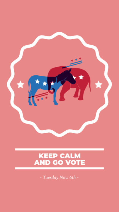 Placeit - Political Instagram Story Maker Featuring Democrat and ...