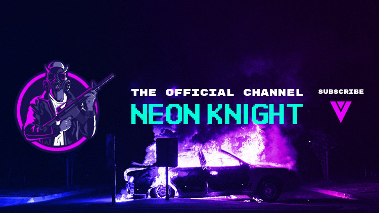 Placeit - Neon-Colored PUBG YouTube Banner Maker with an Armed Character