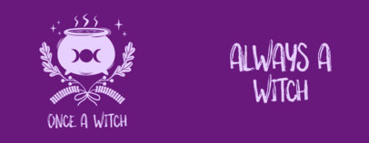 Placeit - Mug Design Template with a Witch Pot Graphic