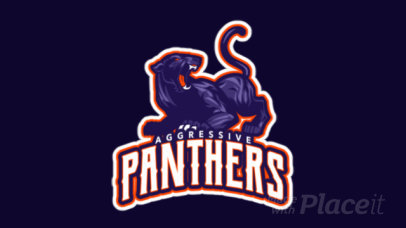 Placeit - Aggressive Animal Animated Sports Logo Maker