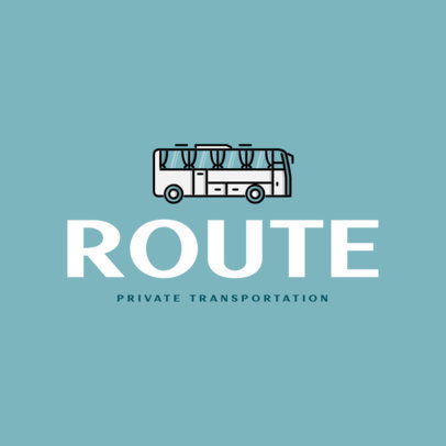 Placeit - Logo Creator for a Bus Rental Business
