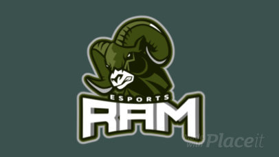 Placeit - Animated Sports Logo Creator with an Aggressive Animal Graphic