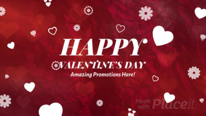 Placeit - Cool Valentine's Day Intro Maker Featuring Heart Graphics