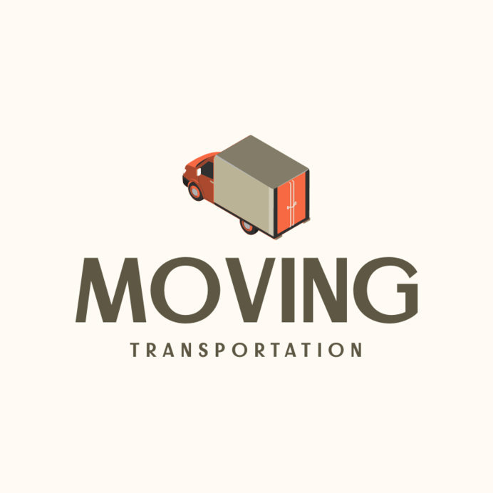 Placeit - Moving Company Logo Maker with a Detailed Truck Illustration