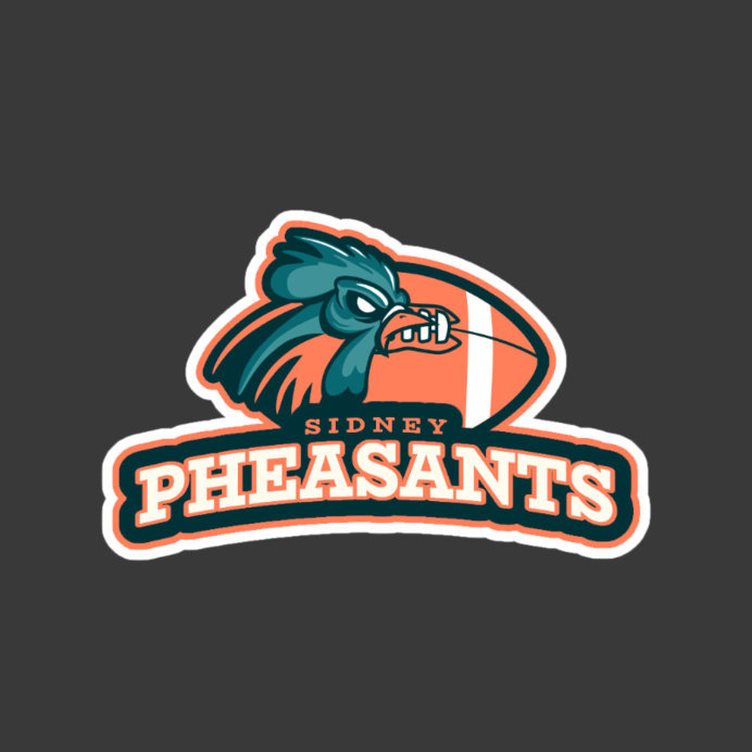 Placeit - Logo Maker for a Sports Team Featuring a Pheasant Illustration