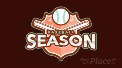 Placeit - Animated Baseball Logo Template for Sport Teams