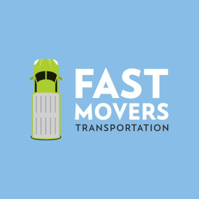 Placeit - Modern Logo Template for a Moving Company