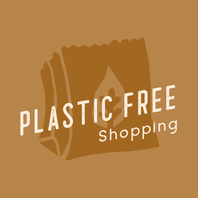 Placeit - Online Logo Template for a Plastic-Free Shop