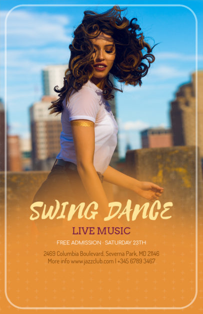 Placeit - Fresh Flyer Design Maker for a Dance Event