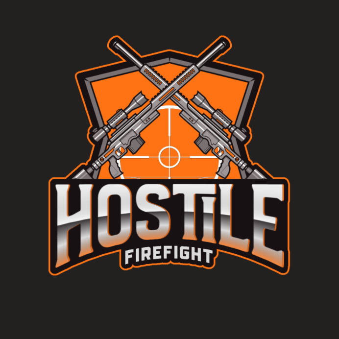 Placeit - Online Logo Maker for Gamers with Sniper Rifle Illustrations