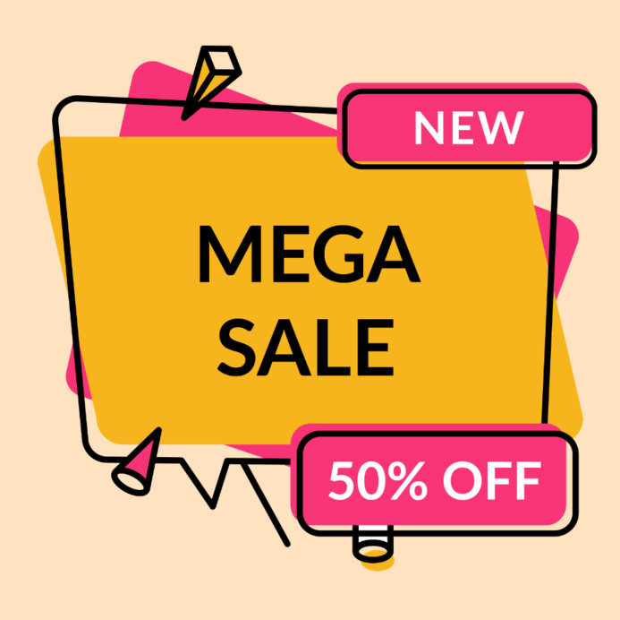 Placeit - Sticker Design Template for Special Promos