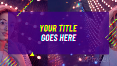 Placeit - Facebook Cover Video Maker Featuring Vibrant Animations