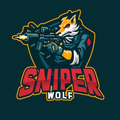 Placeit - Logo Maker Featuring Aggressive Gaming Characters