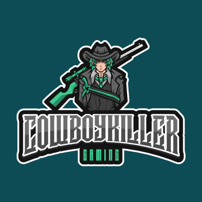 Placeit - Gaming Logo Template Featuring Evil Character Graphics