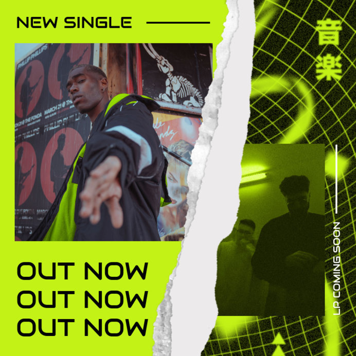 Placeit - Instagram Post Maker for a New Single Announcement