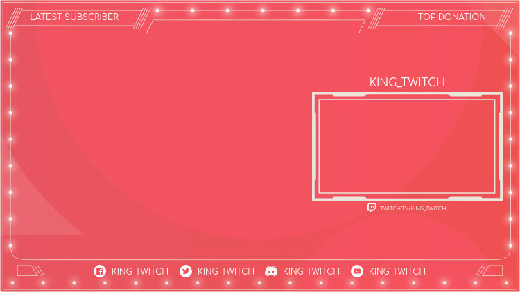 Placeit - Dazzling OBS Stream Overlay Design Template for Gamers