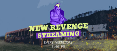 Placeit - Gaming Facebook Cover Maker for a PUBG-Themed Streaming