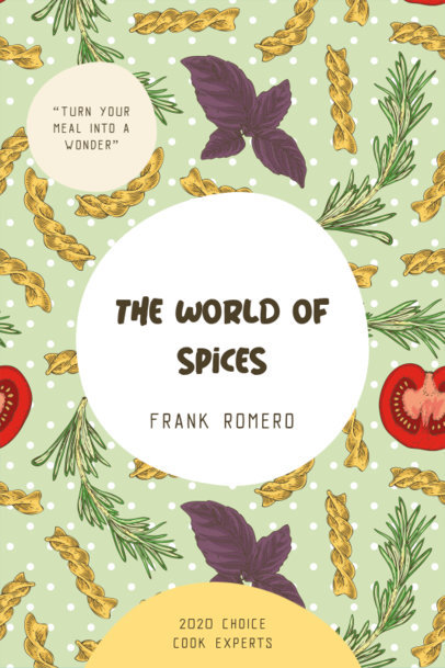 Placeit - eBook Cover Creator for a Spices Guideline