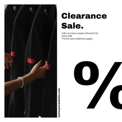 Placeit - Instagram Post Template to Promote a Clothing Store's Sales