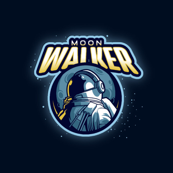 Placeit - Logo Creator Featuring a Man in the Moon