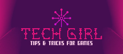 Placeit - Abstract Facebook Cover Design Maker for Female Gamers