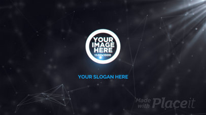 Placeit - Cinematic Intro Maker with Constellation-Like Graphics
