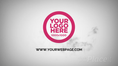 Placeit - Intro Maker for a Logo Reveal with Smoke Graphics
