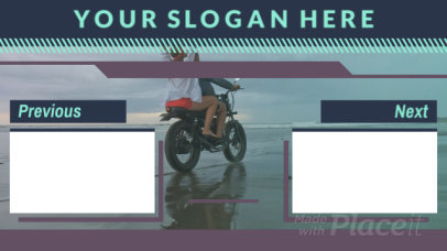 Placeit - YouTube End Screen Video Maker with a Cool Background