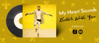 Placeit - Music Facebook Cover Design Maker for an Upcoming Album