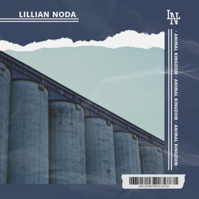 Placeit - Album Cover Creator for an Industrial Genre Featuring a ...
