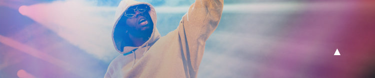 Placeit - SoundCloud Header Creator Featuring a Picture of a Rapper