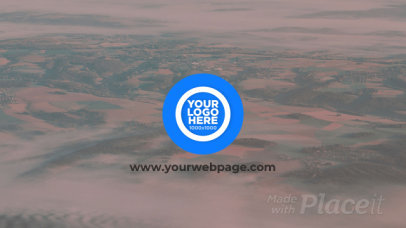 Placeit - Simple Intro Maker with Colored Graphics and a Background Picture