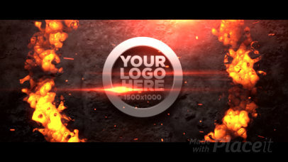 Placeit - Logo Reveal Intro Maker with a Cinematic Effect and Fire ...
