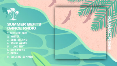 Placeit - YouTube Thumbnail Maker for an Electronic-Dance Music Playlist